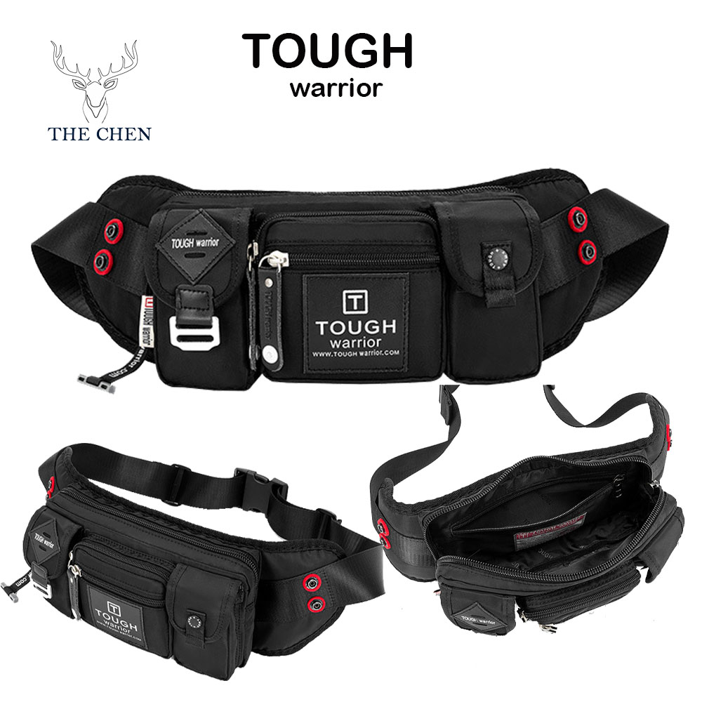 TOUGH Warrior T-5031 กระเป๋าคาดเอว กระเป๋าสะพายไหล่ กันน้ำ Tough Army ...