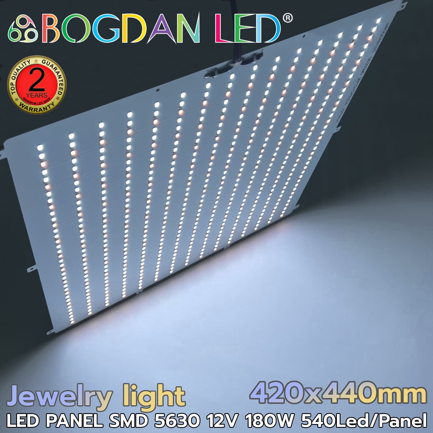 LED PANEL Jewelry Light K-AA5630 540LED 180W DC-12V IP20 BOGDAN LED ...