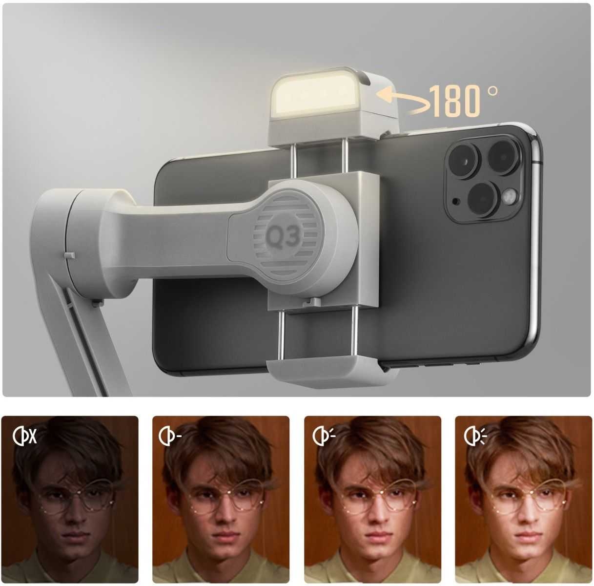 ไม้กันสั่นขนาดเล็ก Zhiyun Smooth Q3 Combo Set - item better - ThaiPick