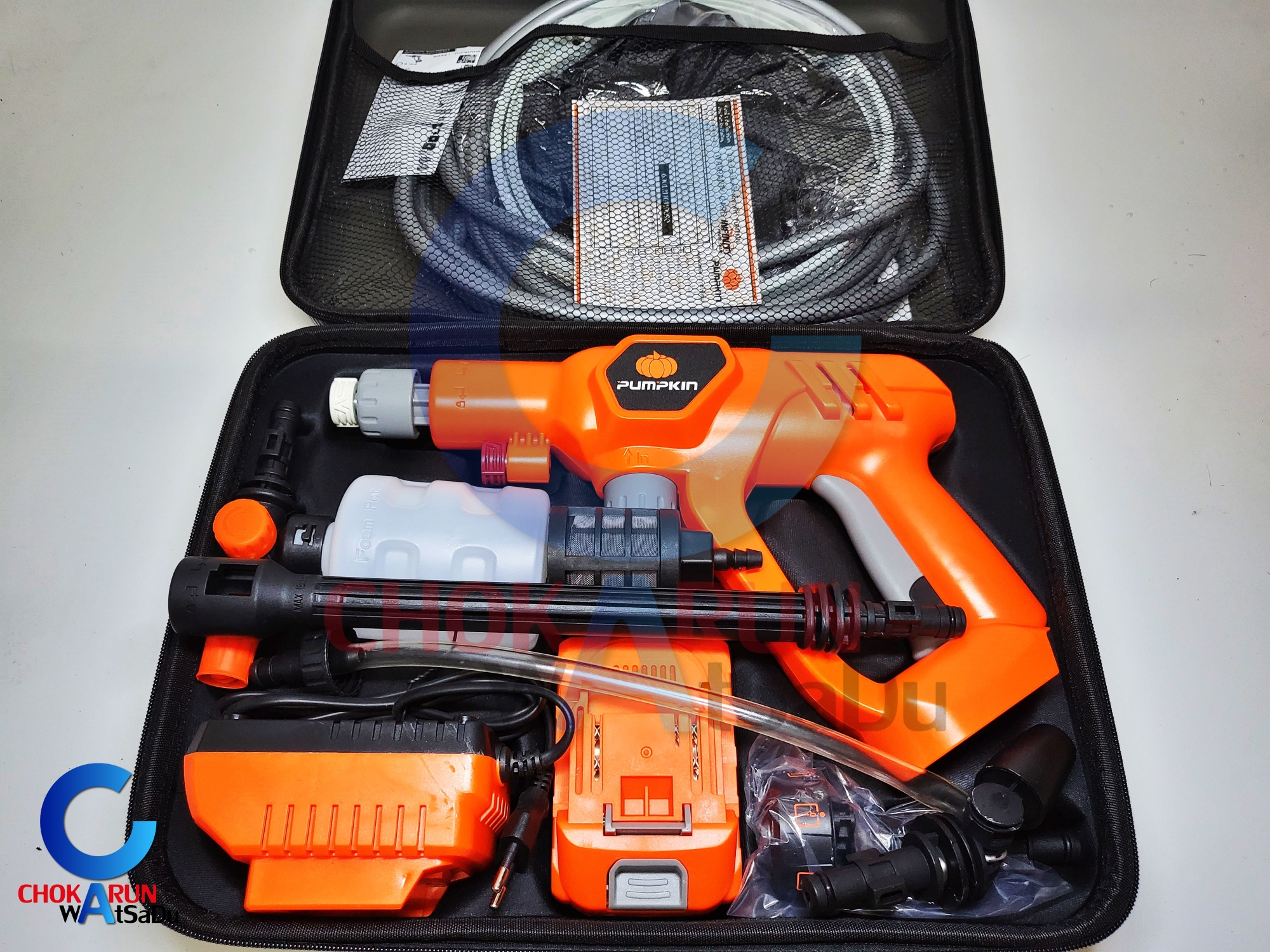 （สินค้าเฉพาะจุด）PUMPKIN ปืนฉีดน้ำไร้สาย รุ่น INF-50WG ( 50320 / 50321 ...