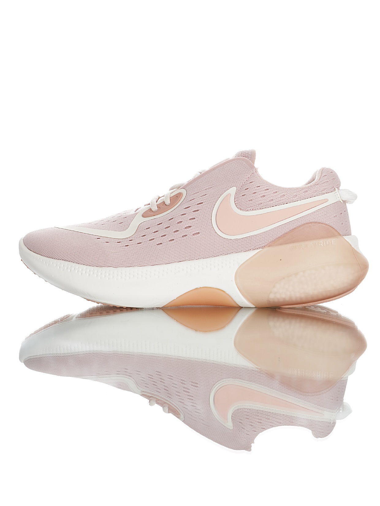 Nike Joyride Run Flyknit Racer"Meat powder White" Fitness shoes Women's ...