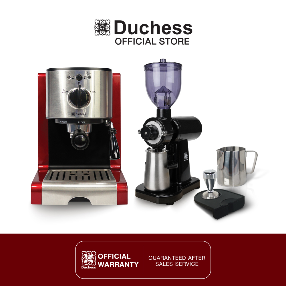 Duchess CM5000 - เครื่องชงกาแฟสด มี 3 สี ให้เลือก (สีดำสีแดงสีเงิน ...