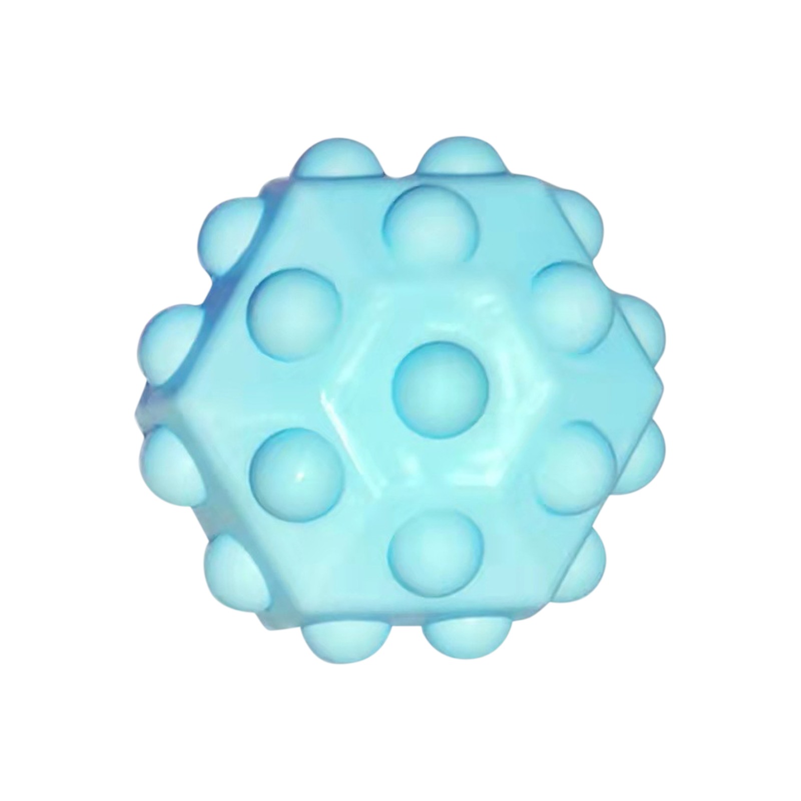 New Antistress Cube Rainbow Ball Push Bubble Fidget Toys Decompression ...