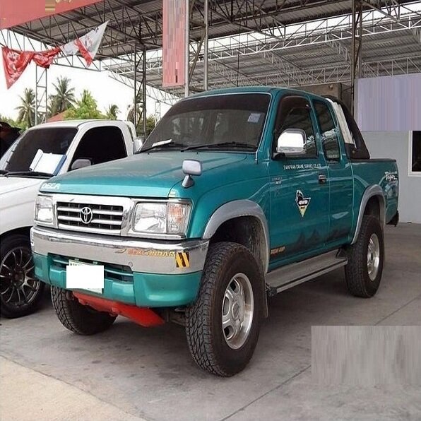 แผงใต้กันชนหน้า TOYOTA TIGER(ไทเกอร์) 4WD สีดำ(ต้องทำสี) ไม่เจาะ ปี2001 ...