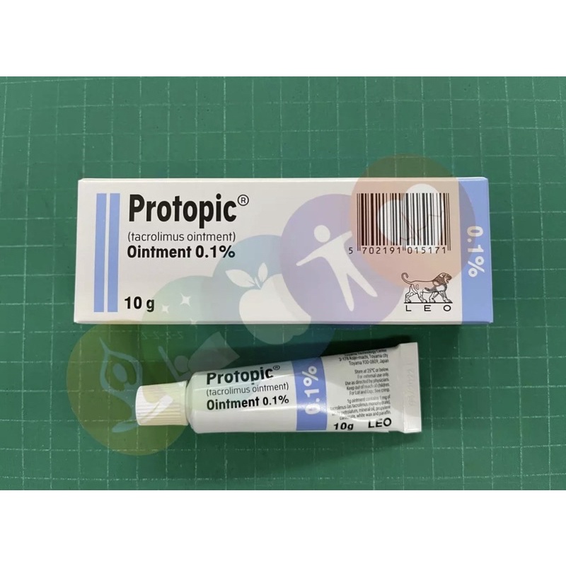 มาใหม่จ้า Protopic 0.1% ขนาด 10 กรัม exp:02/2023 ส่งด้วยเจลน้ำแข็ง และ ...