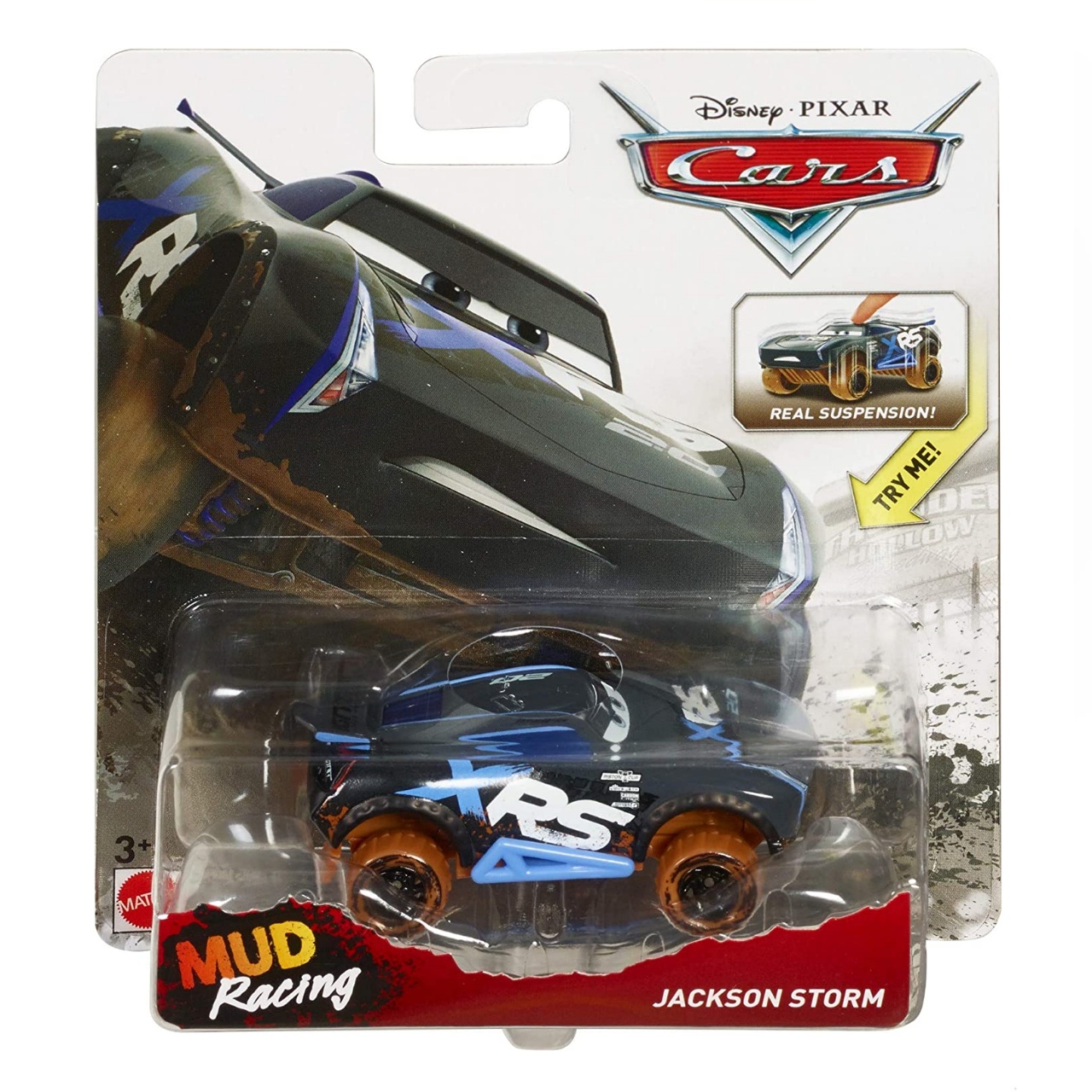 ชุดรางรถ Disney Pixar Cars XRS Mud Racing Crash Challenge Playset ...