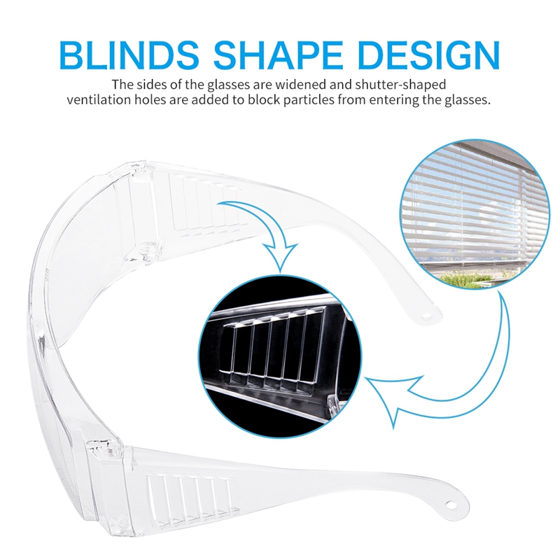 Transparent Anti virus saliva Anti Droplet Anti Fog Safety Goggles Eye ...