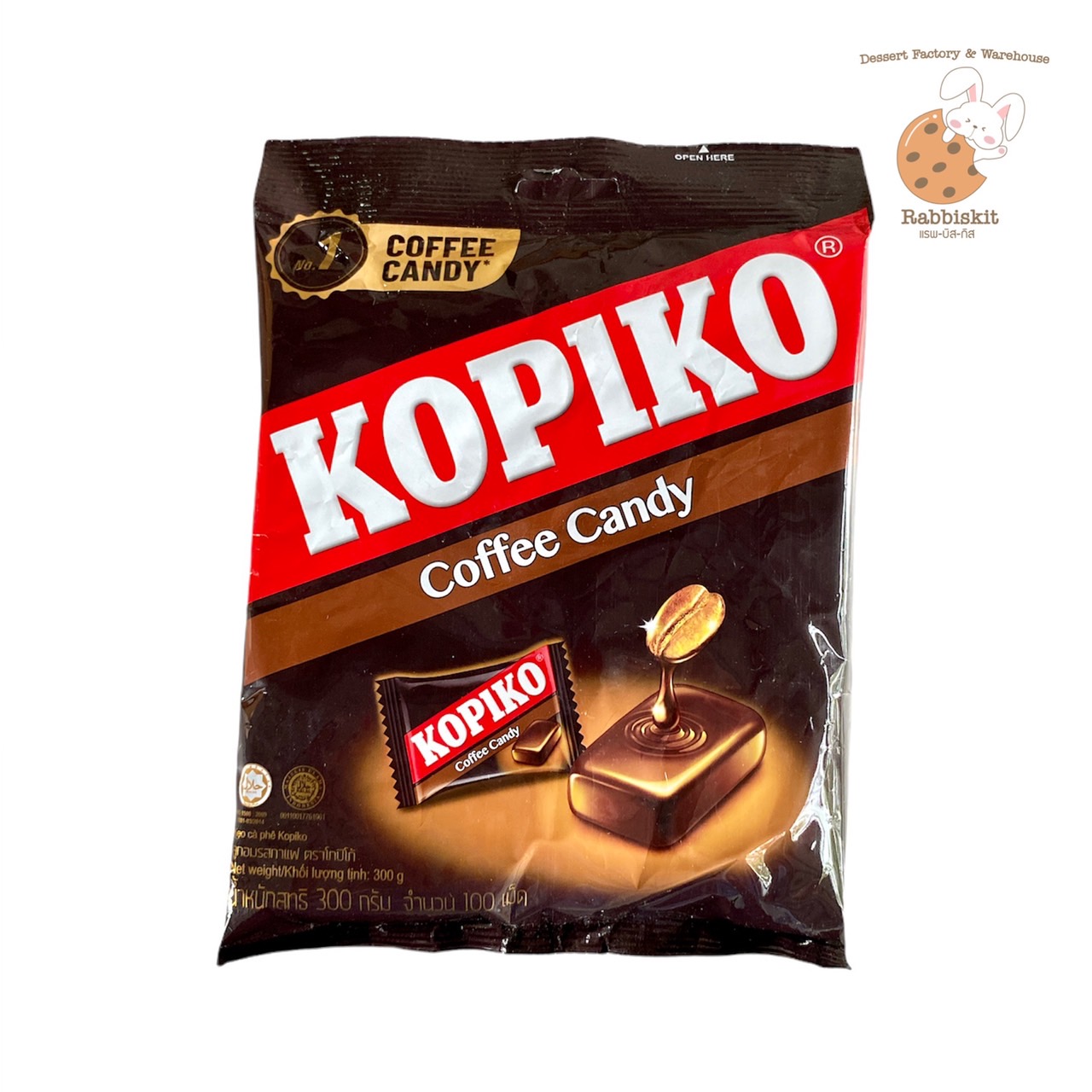 Kopiko ลูกอมรสกาแฟ โกปิโก้ ถุงละ 100 เม็ด | Lazada.co.th