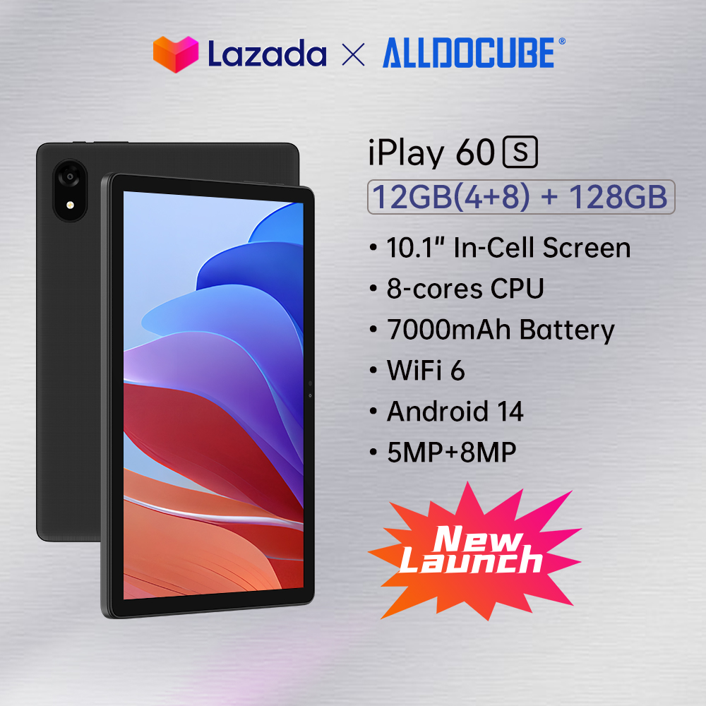[New Release] ALLDOCUBE iPlay 60S Tablet 10.1 inch Screen 12GB RAM(4GB ...