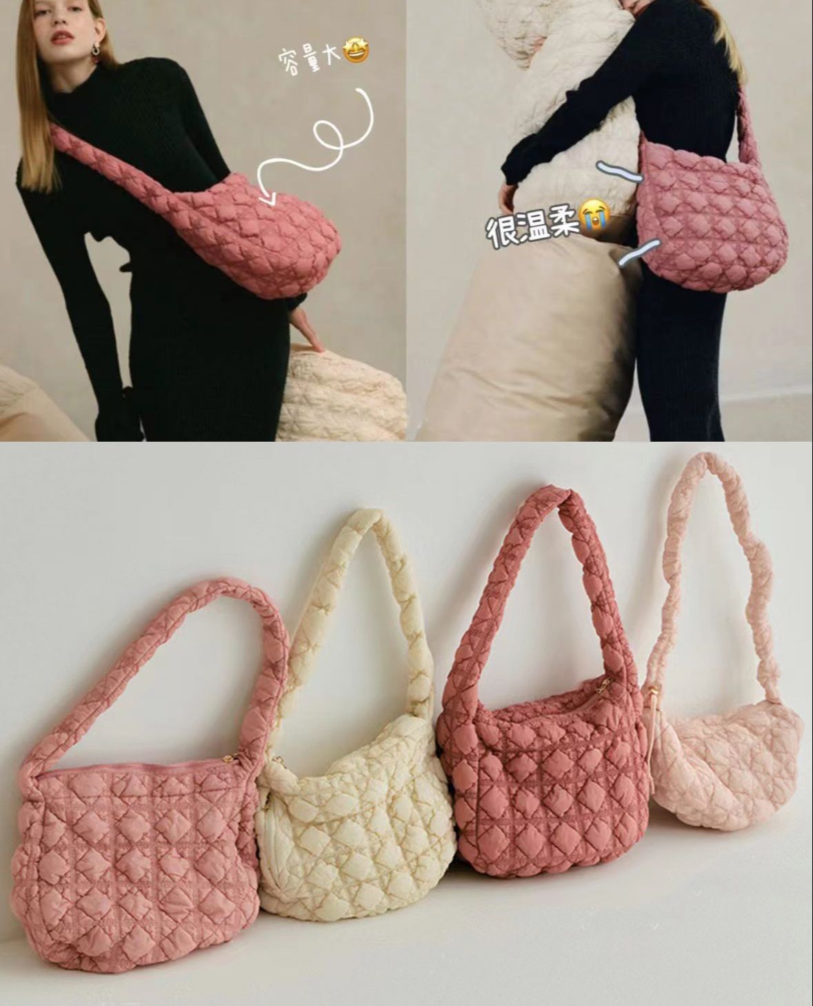 PLOVERจัดส่งฟรี สินค้าพร้อมส่งcarlyn กระเป๋า tote bag กระเป๋าผ้าใบใหญ่ ...