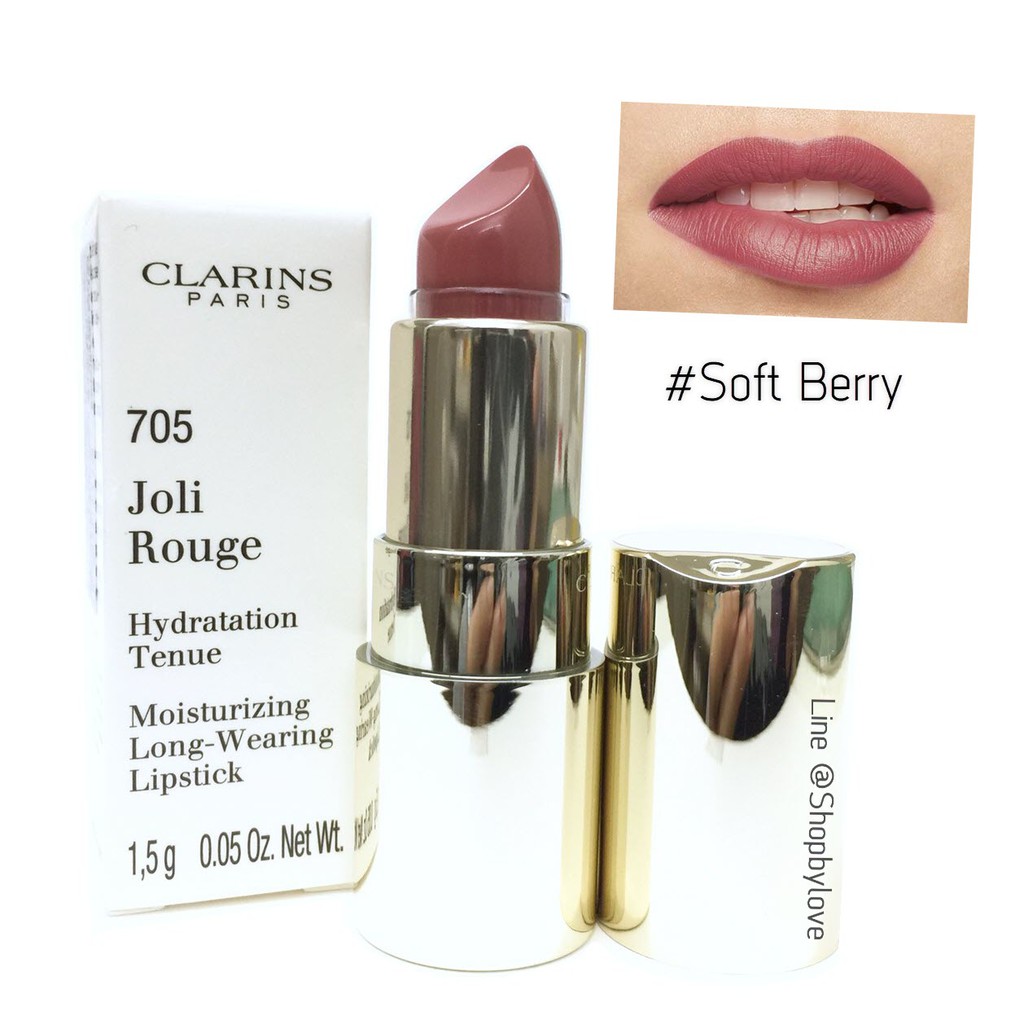 Clarins Joli Rouge Hydratation Tenue Moisturizing Long-Wearing Lipstick ...