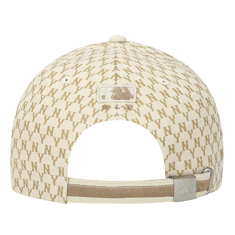 MLB หมวกแก็ป CLASSIC MONOGRAM 3ACPFB01N 50BGS BEIGE NEW YORK YANKEES ...