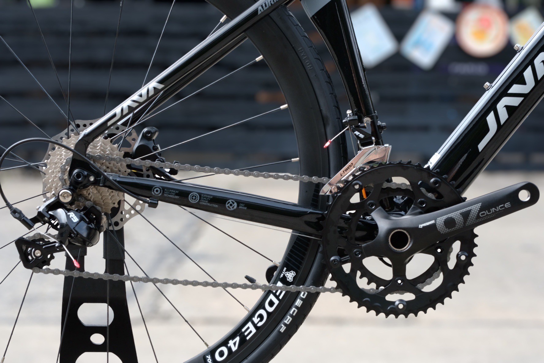 จักรยานเสือหมอบ Java Auriga R5 18sp ชุดขับ L-Twoo เฟรมอะลูมิเนียม แฮนด์ ...