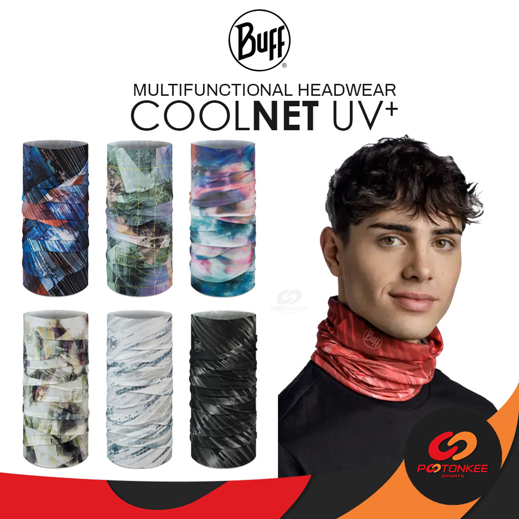 BUFF COOLNET UV Multifunctional Headwear ผ้าบัฟกันแดด กันฝุ่น น้ำหนักเบา เย็นสบายไม่ร้อน - พู่ ...