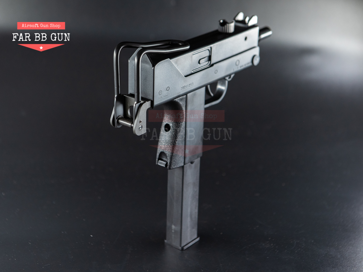 ของเล่น บีบีกัน อูซี่ ไม่โบลวแบ็ค Full-Auto สีดำ ระบบCo2 - FAR BB GUN ...