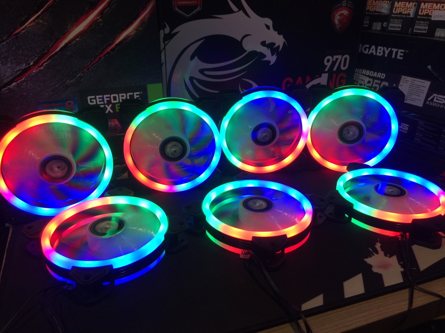 Tsunami Circle Series Mono-Rim RGB-120 RGB เหมา 7 ตัว - Bank I.T ...