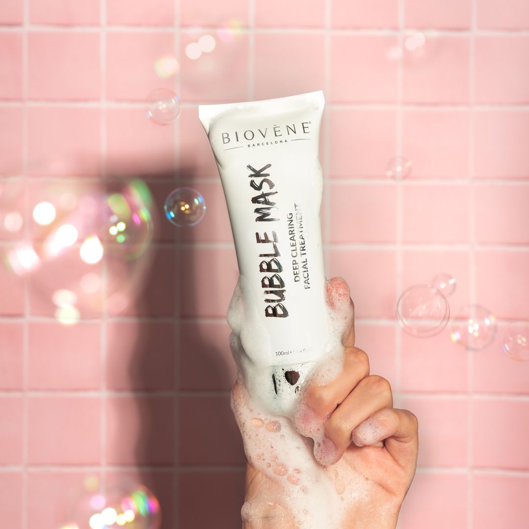 Biovene BUBBLE MASK Deep Clearing Facial Treatment (100ML) มาสก์หน้าลด ...