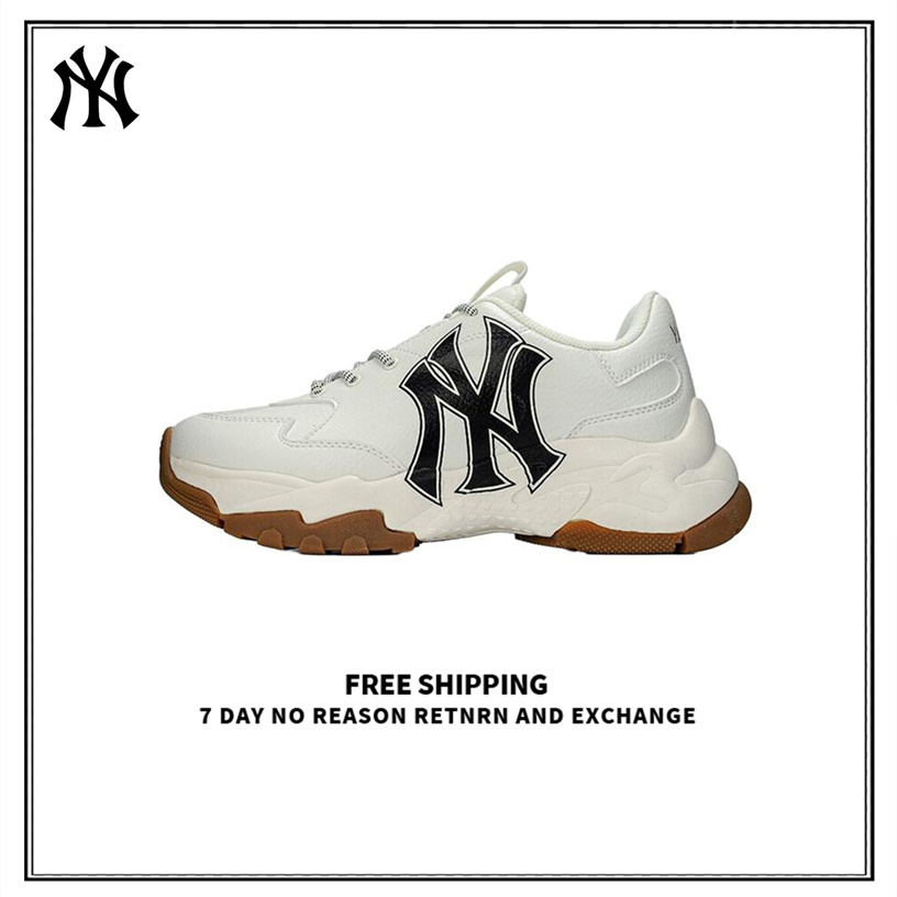 ของแท้อย่างเป็นทางการ MLB NY Big Ball Chunky EMBO New YorK Mens and Womens Sports Sandals ...