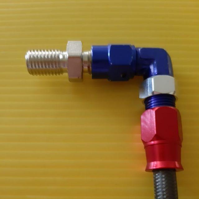 Teng yuan shop ????????????สายดิสเบรคหน้า สายถัก42 นิ้ว หัว90 องศา mio ...