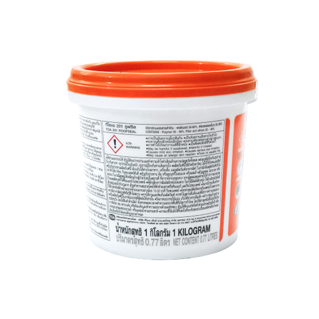 TOA 201 ROOFSEAL (ทีโอเอ 201 รูฟซีล) กันรั่วซึม ดาดฟ้า รูฟชิล กันซึม ...