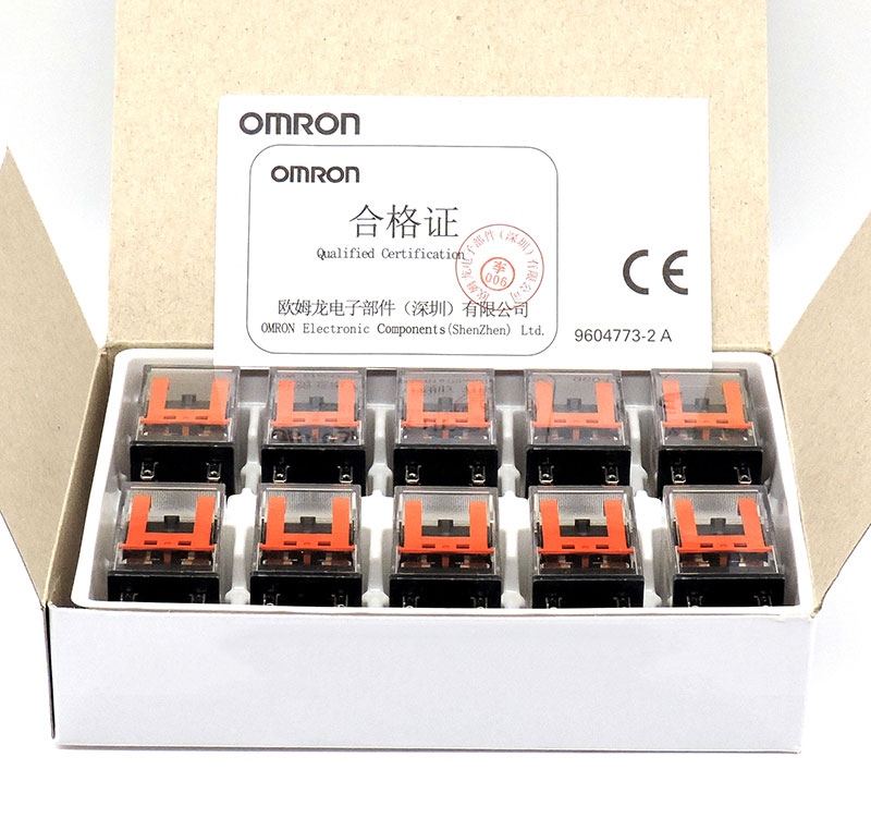 Omron intermediate relay MY2N-J DC24V MY2N-GS MY4N-J-GS AC220 LY2N- relay | Lazada.co.th
