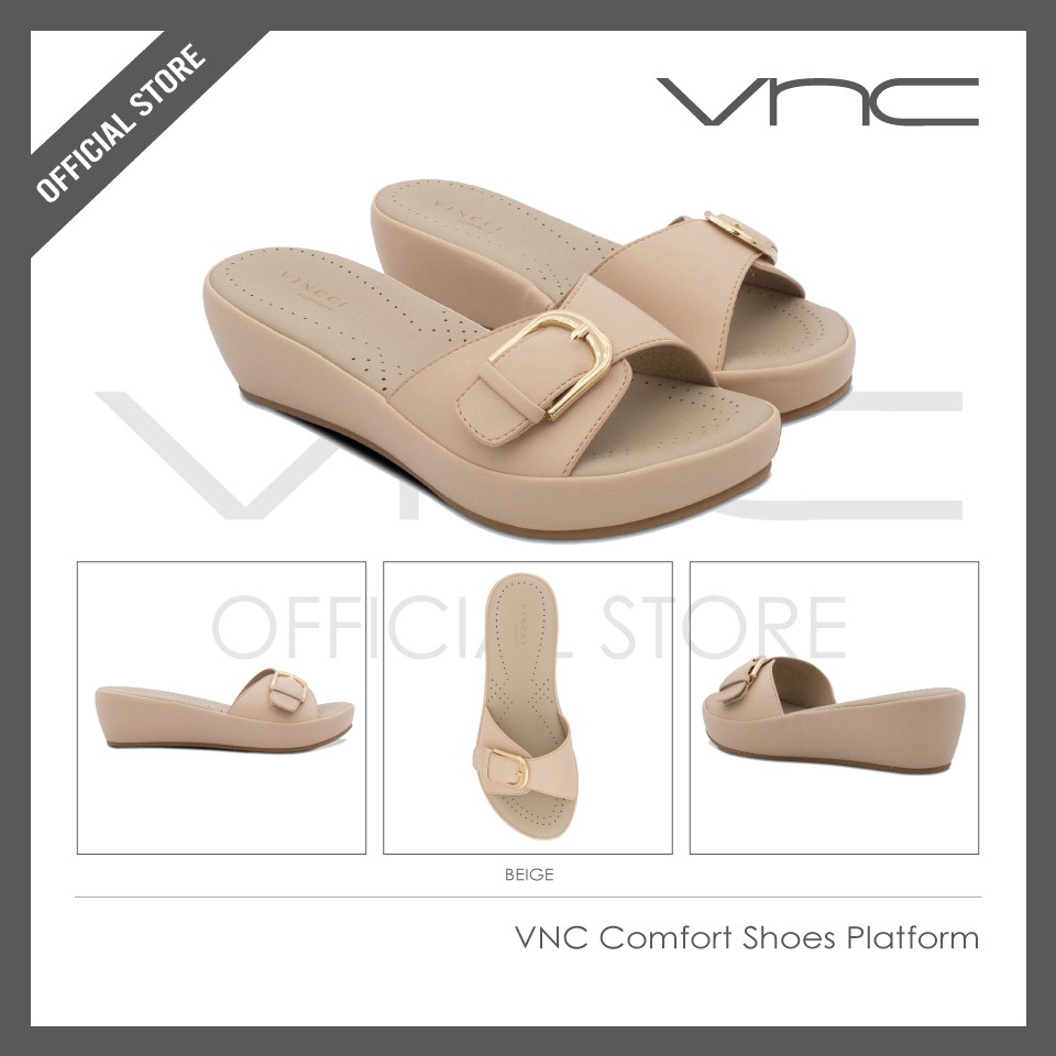 VNC Comfort Shoes / รองเท้าคอมฟอร์ทแบบสวมเปิดส้นเท้า - TAShopTH.8 ...