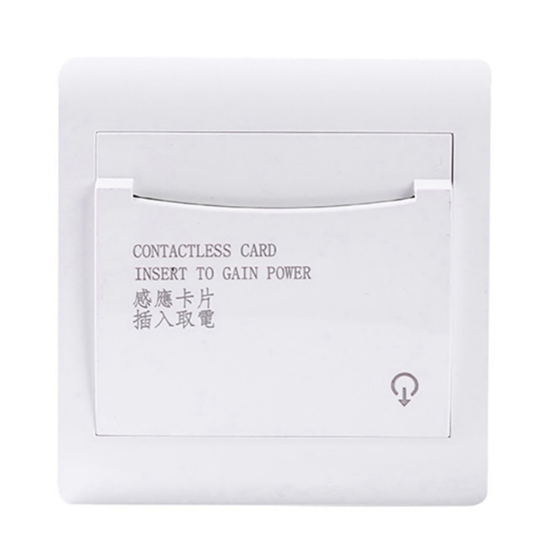 with 3 Card Hotel House Guest Room Wall Reader Switch 40A Energy Saving ...