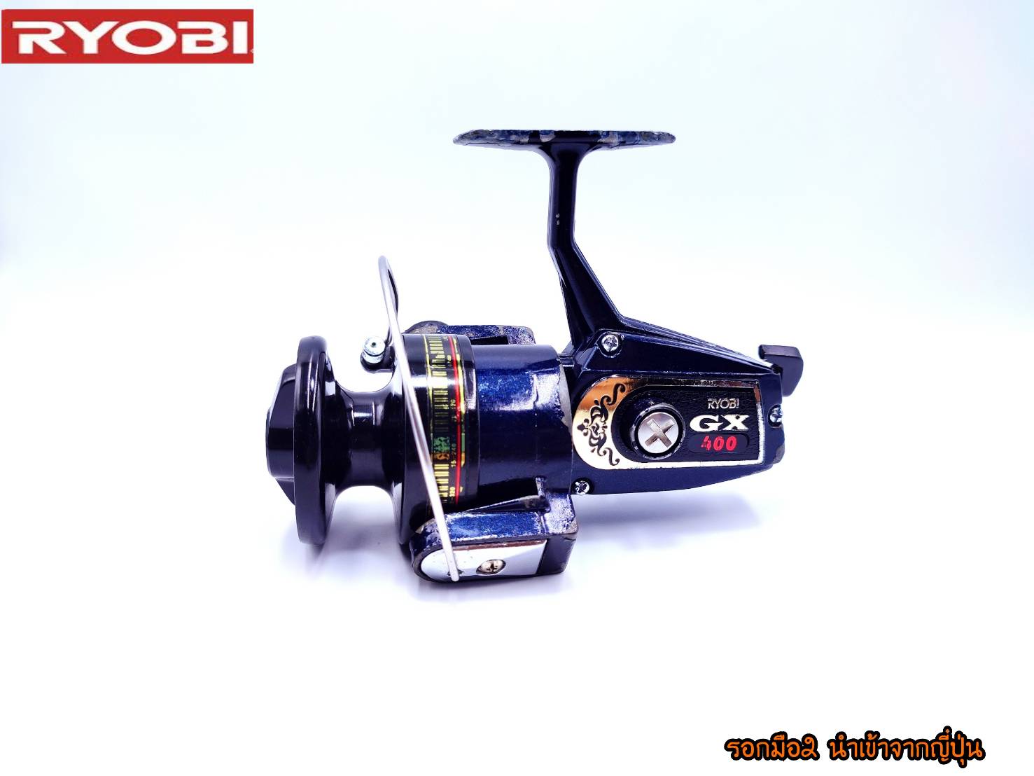 รอก รอกญี่ปุ่น รอกญี่ปุ่นมือ2 รอกตกปลา RYOBI(เรียวบิ)GX-400)ญี่ปุ่นมือ ...