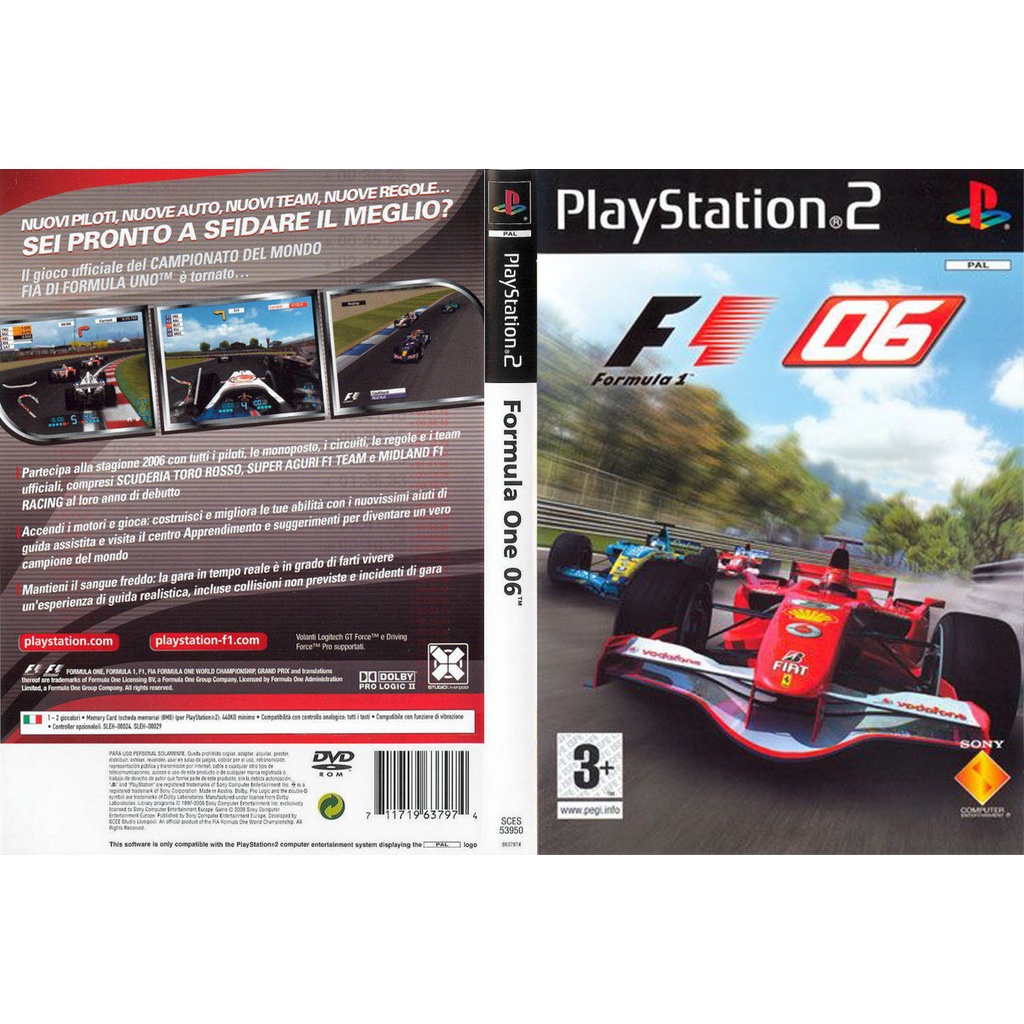 แผ่นเกมส์ PS2 Formula One 06 คุณภาพ ส่งไว | Lazada.co.th