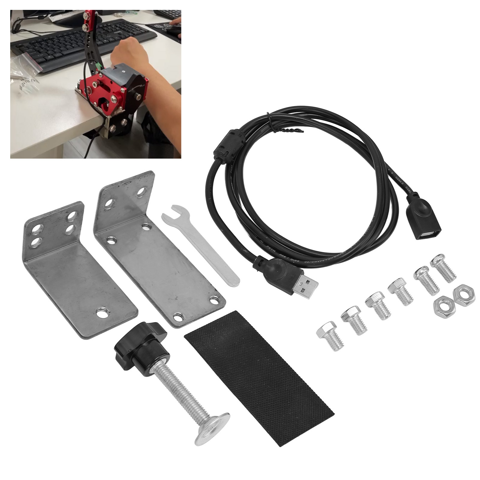 64Bit USB Handbrake Mounting Bracket สำหรับ PC Windows ระบบสำหรับ ...