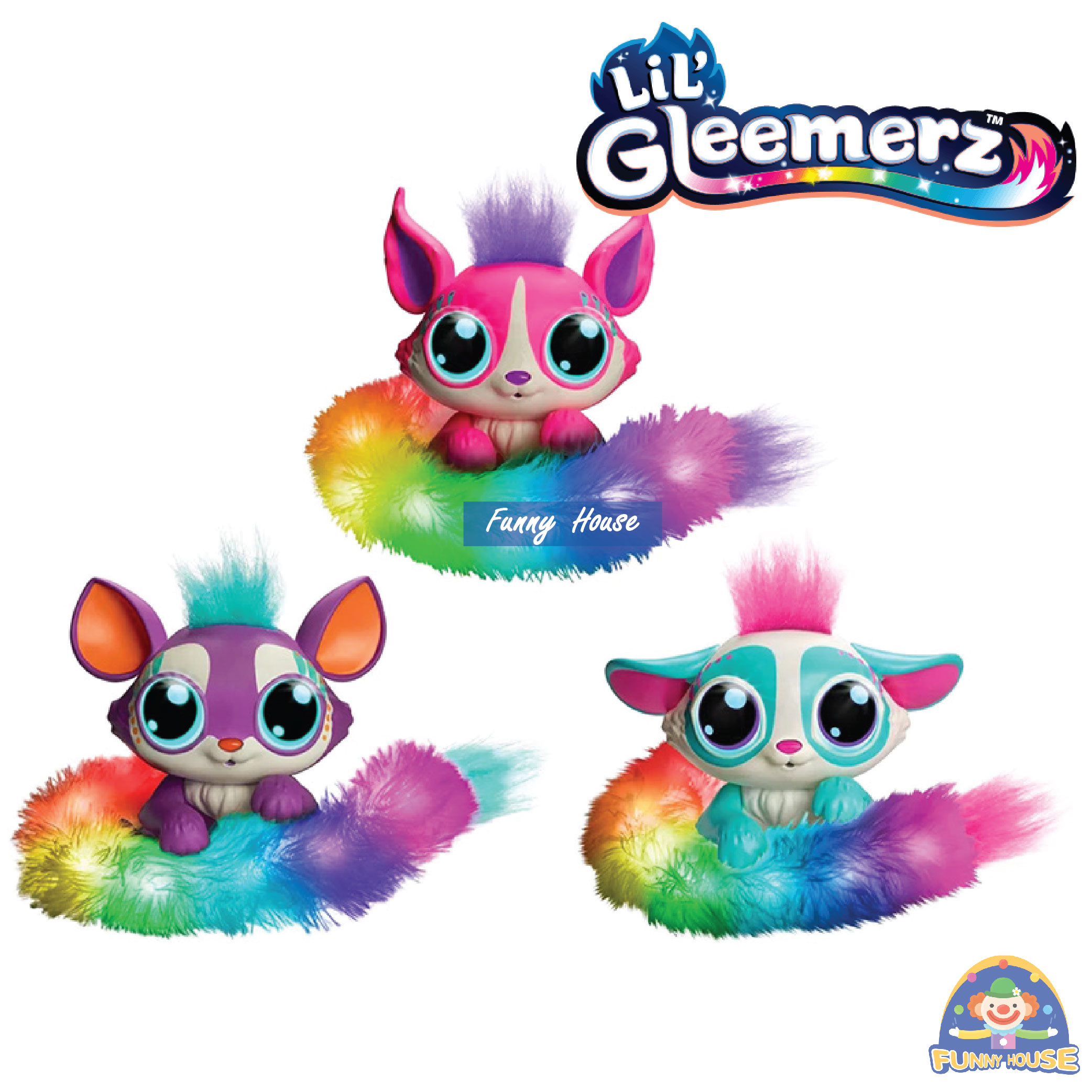 ตุ๊กตา ของเล่น แมทเทล Lil 'Gleemerz รูปสายรุ้งของเล่นตุ๊กตาสีหางจิ้งจอก ...