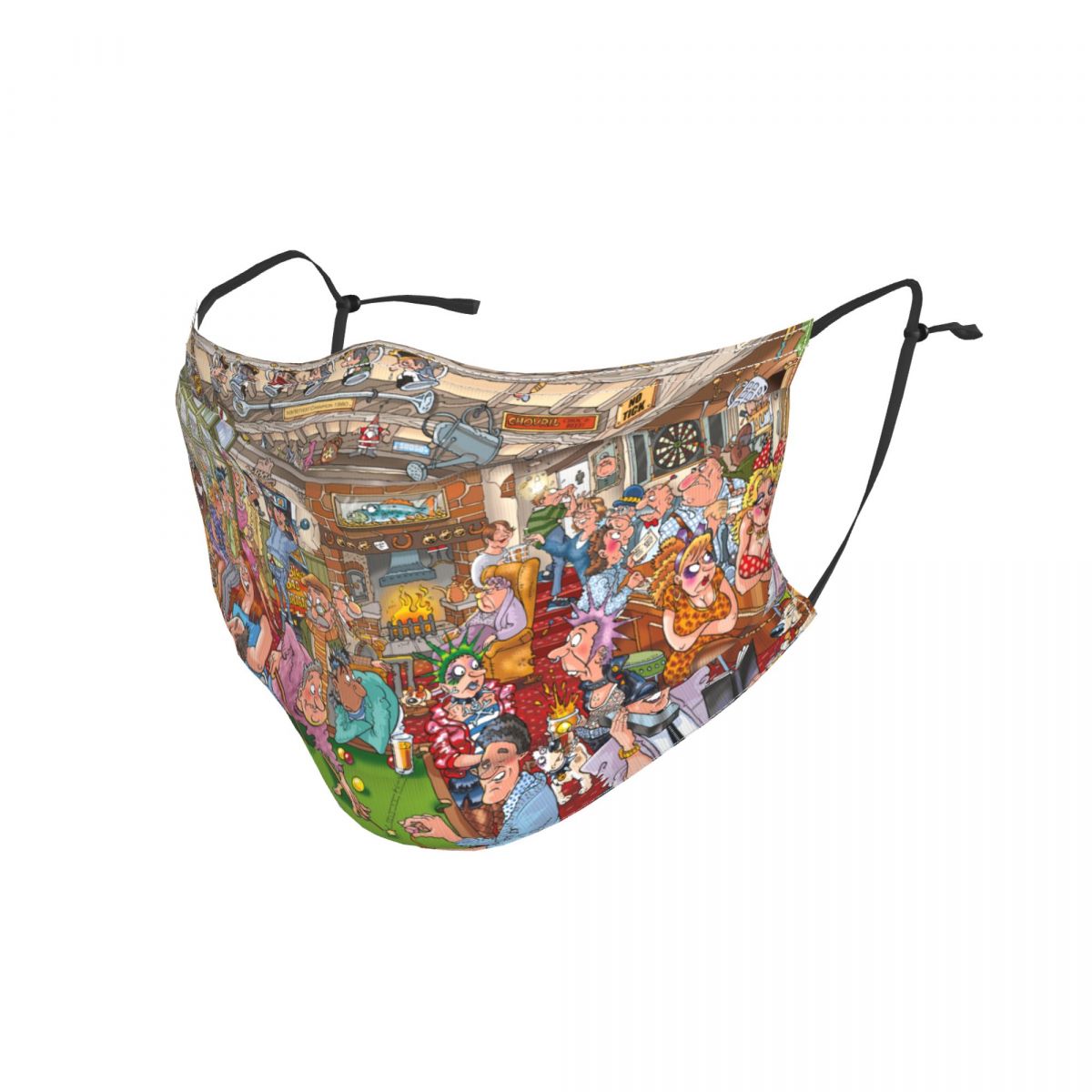 Fashion Hard Rock Cafe Protective Unisex Face Mouth Mask1 Fancy ...