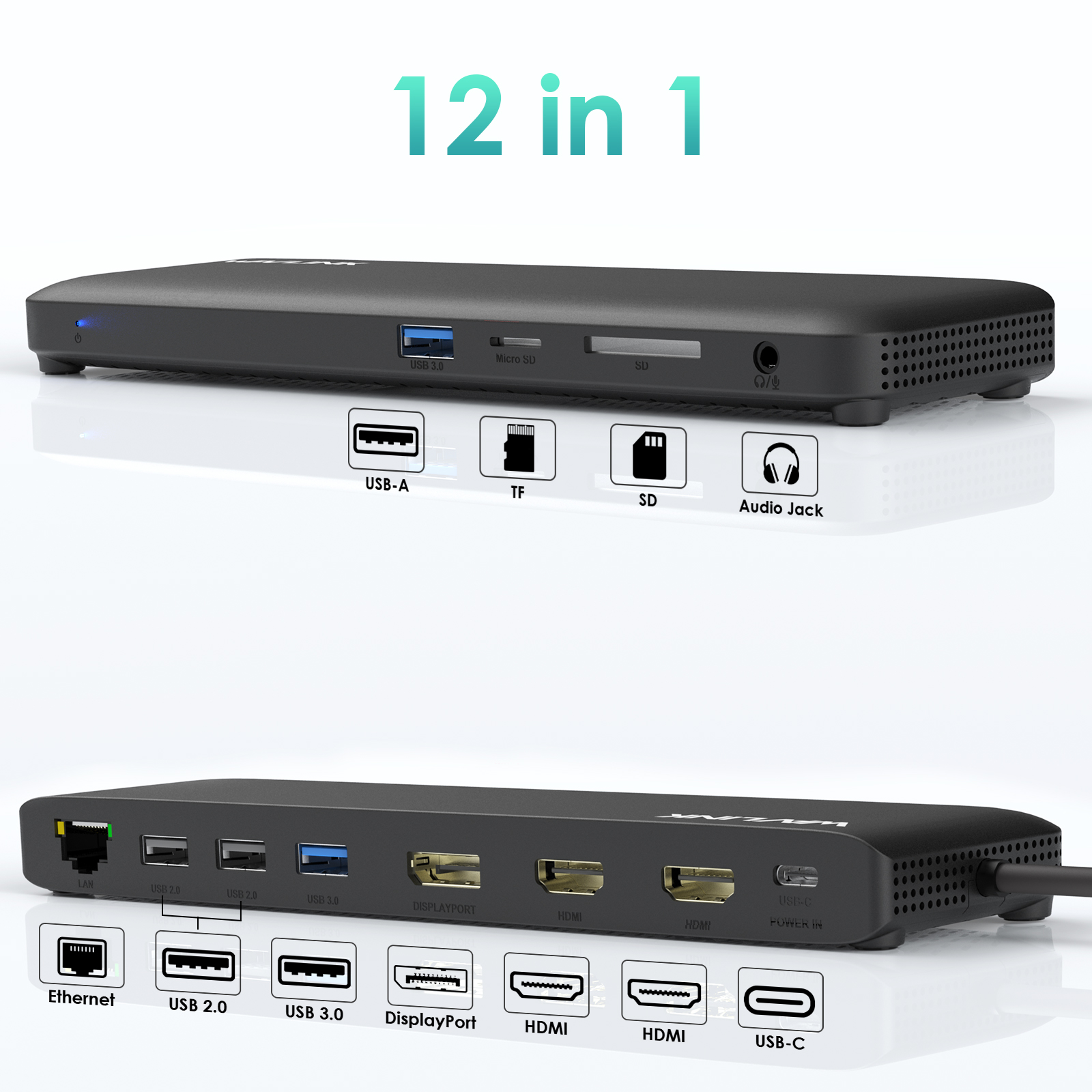 Wavlink USB C 12-In-1 Hubdocking Station Triple Display Type-C อะแดปเต ... Wavlink USB C 12-In-1 Hubdocking Station Triple Display Type-C อะแดปเต ...