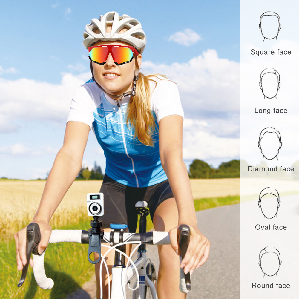 BMWA แว่นกันแดดชายโพลาไรซ์สำหรับกีฬากลางแจ้งจักรยานแว่นตาผู้ชายผู้หญิง UV400 MTB จักรยานเสือหมอบ ...