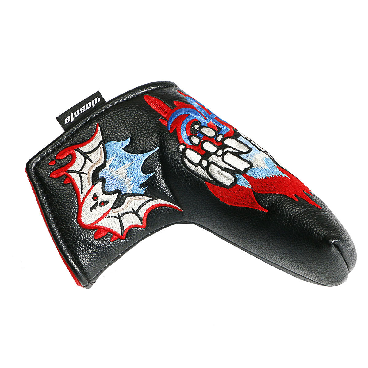 ปลอกหุ้มหัวไม้กอล์ฟ Putter L ลาย Skull Fire (CVP003) COVER Putter L มี ...