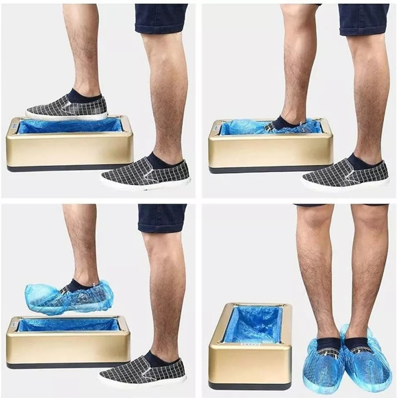 เครื่องหุ้มรองเท้า Automatic Shoe Cover Dispenser Machine เครื่องจ่ายฝา ...