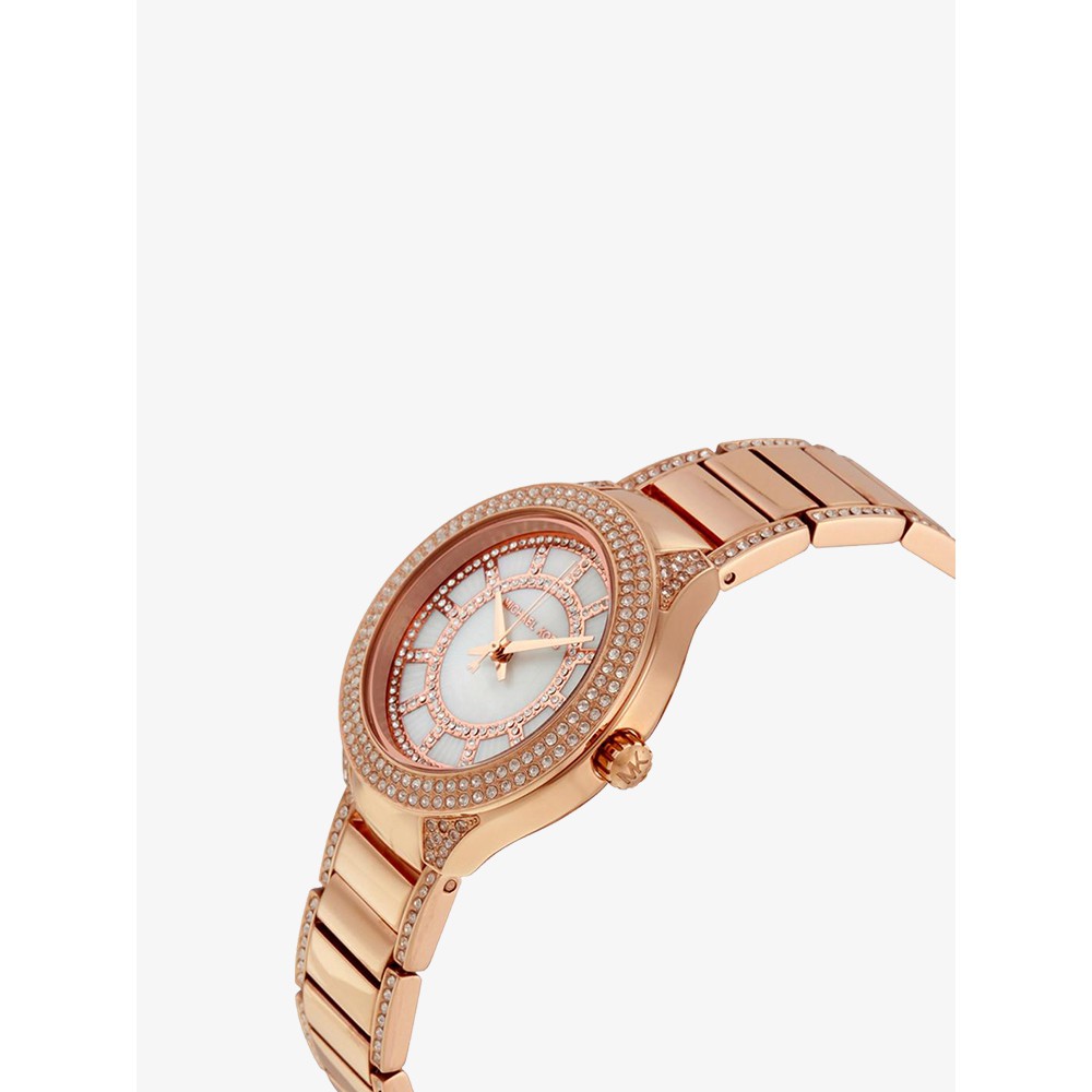 นาฬิกา MICHAEL KORS Mini Kerry Mother of Pearl Dial - Rose Gold MK3443 ...