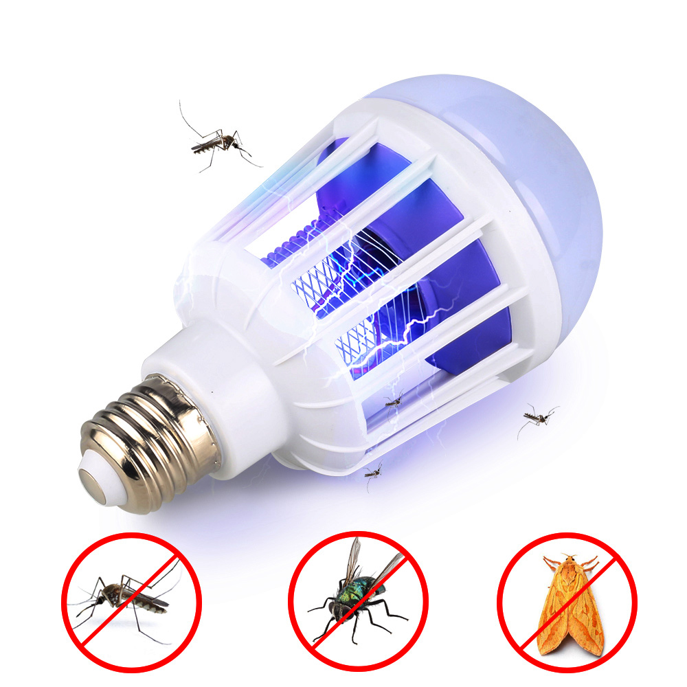 CORNER FASHION Greenhouse LED Bulb Bedroom Bug Kill Mosquito Killer ...