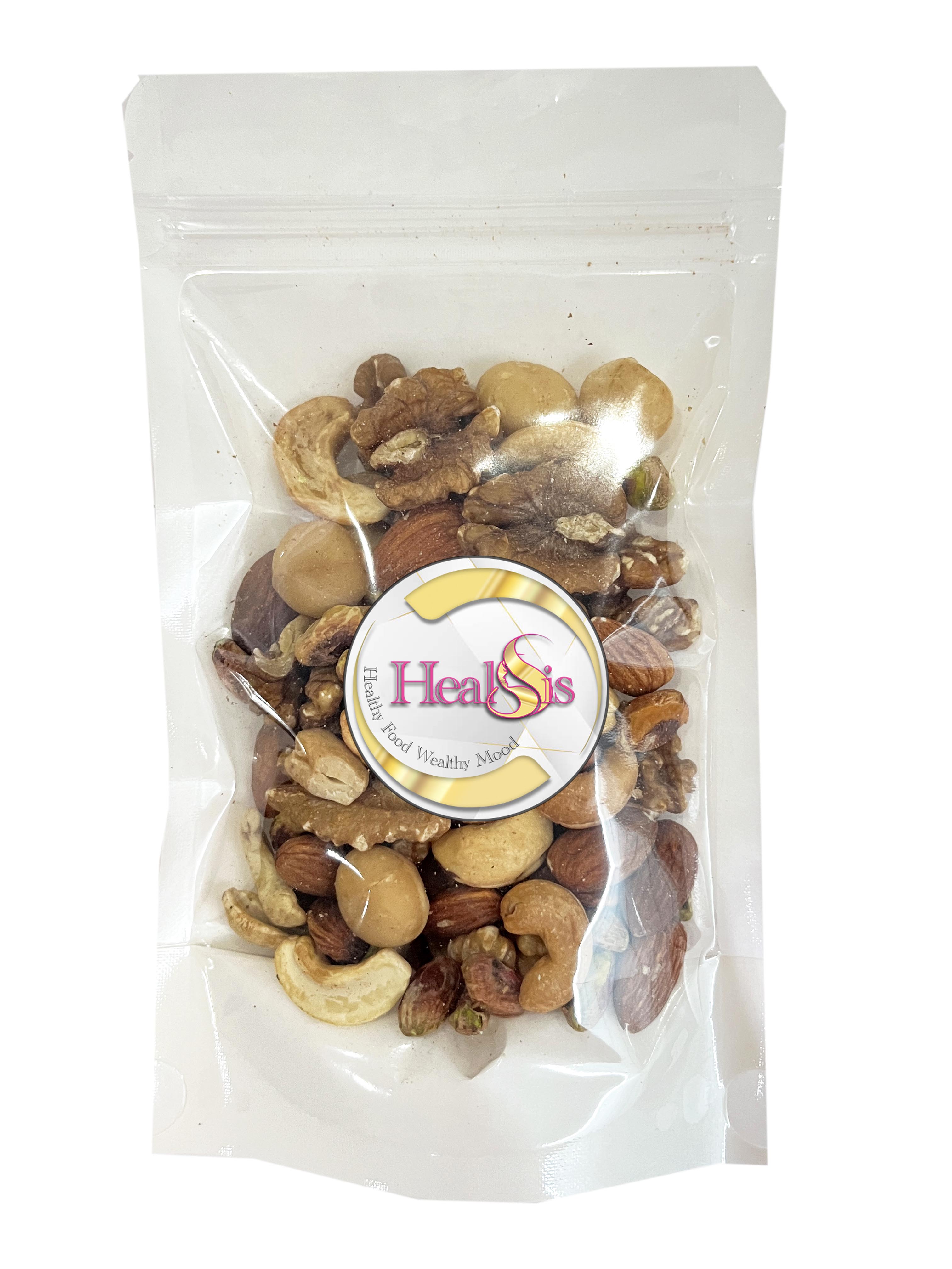 5 mixed nuts 5 มิกซ์นัท / ถั่ว 5 ชนิด Roasted mixed nuts, ถั่วพิสตาชิโอ, วอลนัท, ถั่วแมคคาเดเมีย ...