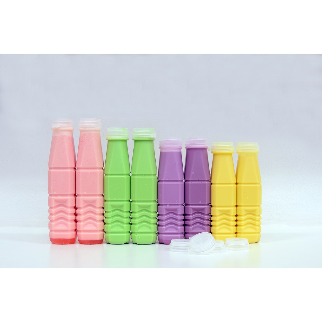 [ตราดาว] ขวด PP ทรงสี่เหลี่ยม ขนาด 140cc/150cc/160cc/180cc/200cc/220cc/240cc/250cc (บรรจุ 150 ใบ ...