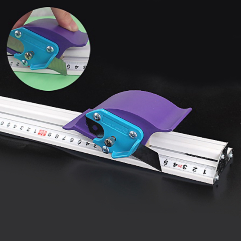 Kt Board, Pvc Board Cutting Ruler, Aluminum Alloy Non-Slip Positioning ...