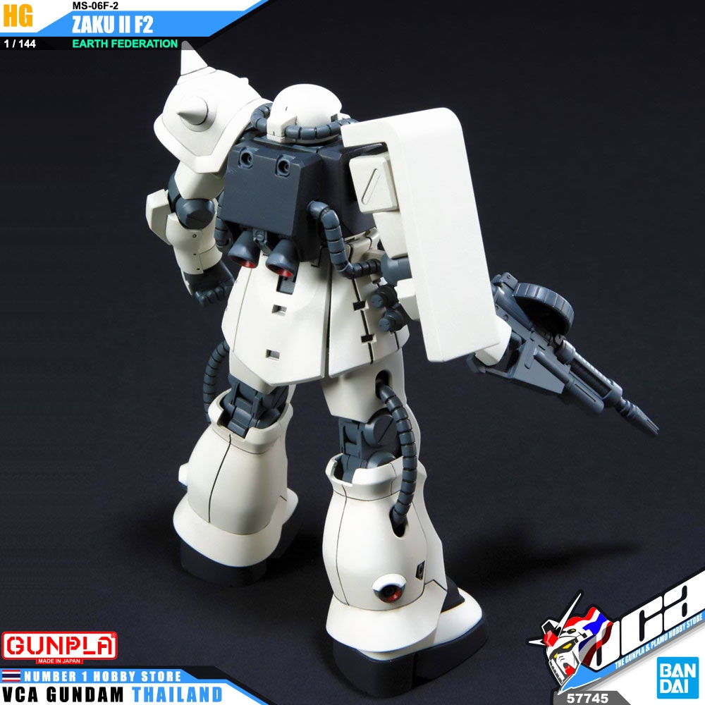 ⭐️ BANDAI GUNPLA HIGH GRADE UNIVERSAL CENTURY HGUC HG 1/144 MS-06F-2 ZAKU II F2 EARTH FEDERATION ...