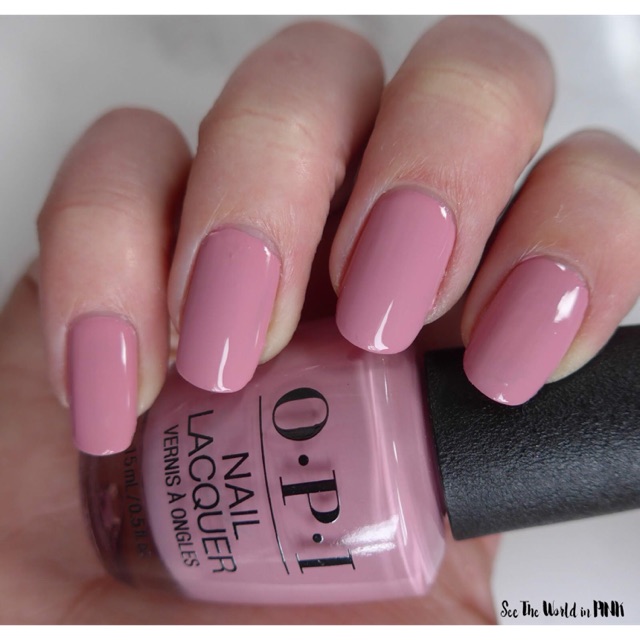 พร้อมส่ง OPI สี Rice Rice Baby ยาทาเล็บสีชมพูหวานๆ นัลลัคม้ากกกกก แท้ ...
