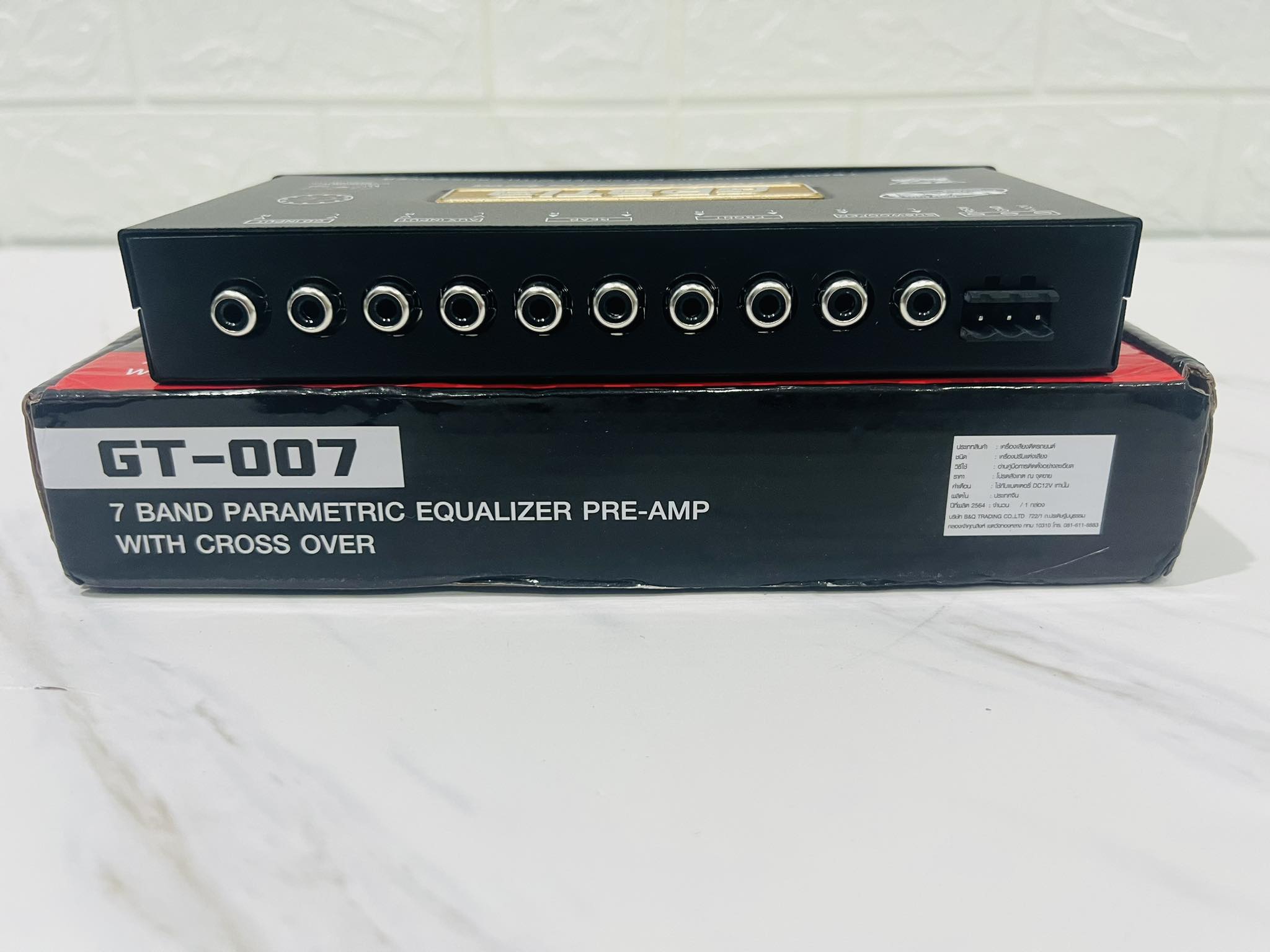 ปรีแอมป์ กราเทีย GRATIA รุ่น GT-007 ปรี 7 BAND ซับแยก คุณภาพดี ใส่แน่น เสียงกลงชัดแหลมใส เบสแน่น ...