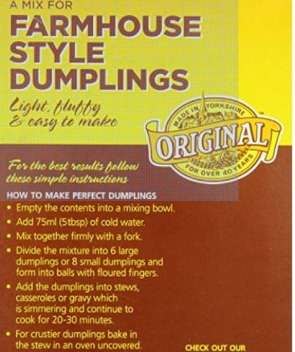 Goldenfry Farmhouse Style Dumpling Mix, 142g - Route 88 Deli - ThaiPick