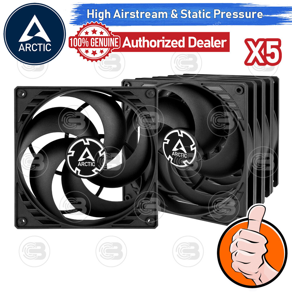 [CoolBlasterThai] ARCTIC PC Fan Case Model P14 PWM PST (140 mm.) X5 ...