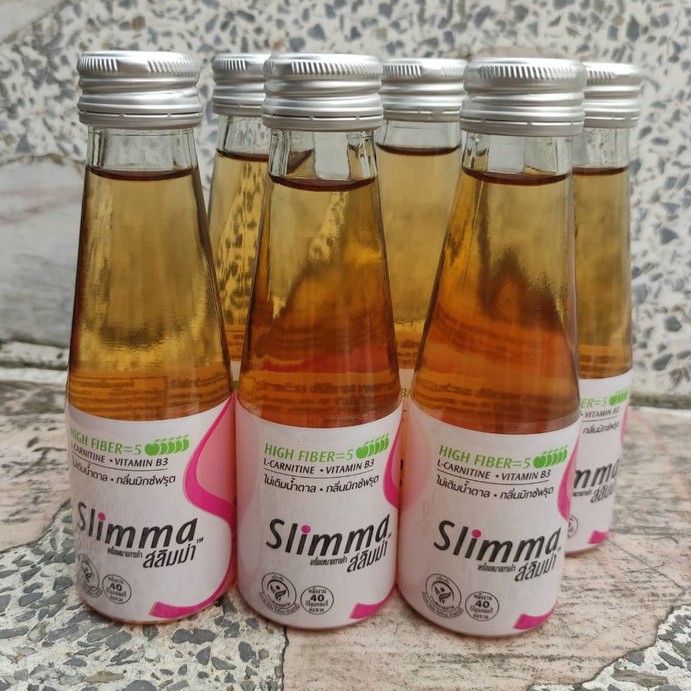 Slimma สลิมมา สลิมม่า ขนาด 100 มล. แพ็ค 6 ขวด - gangjei - ThaiPick