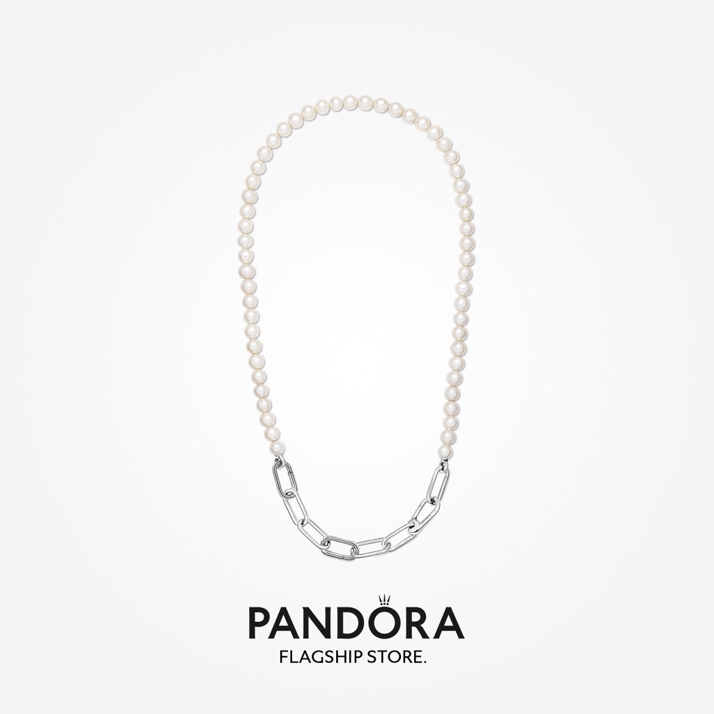 Pandoras ME Freshwater Cultured Pearl Necklace (45 cm) - tuodeng76 ...