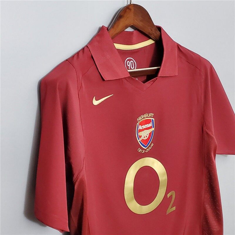 （Top quality） 0506 Arsenal Home Jersey Football Retro Soccer Shirt ...