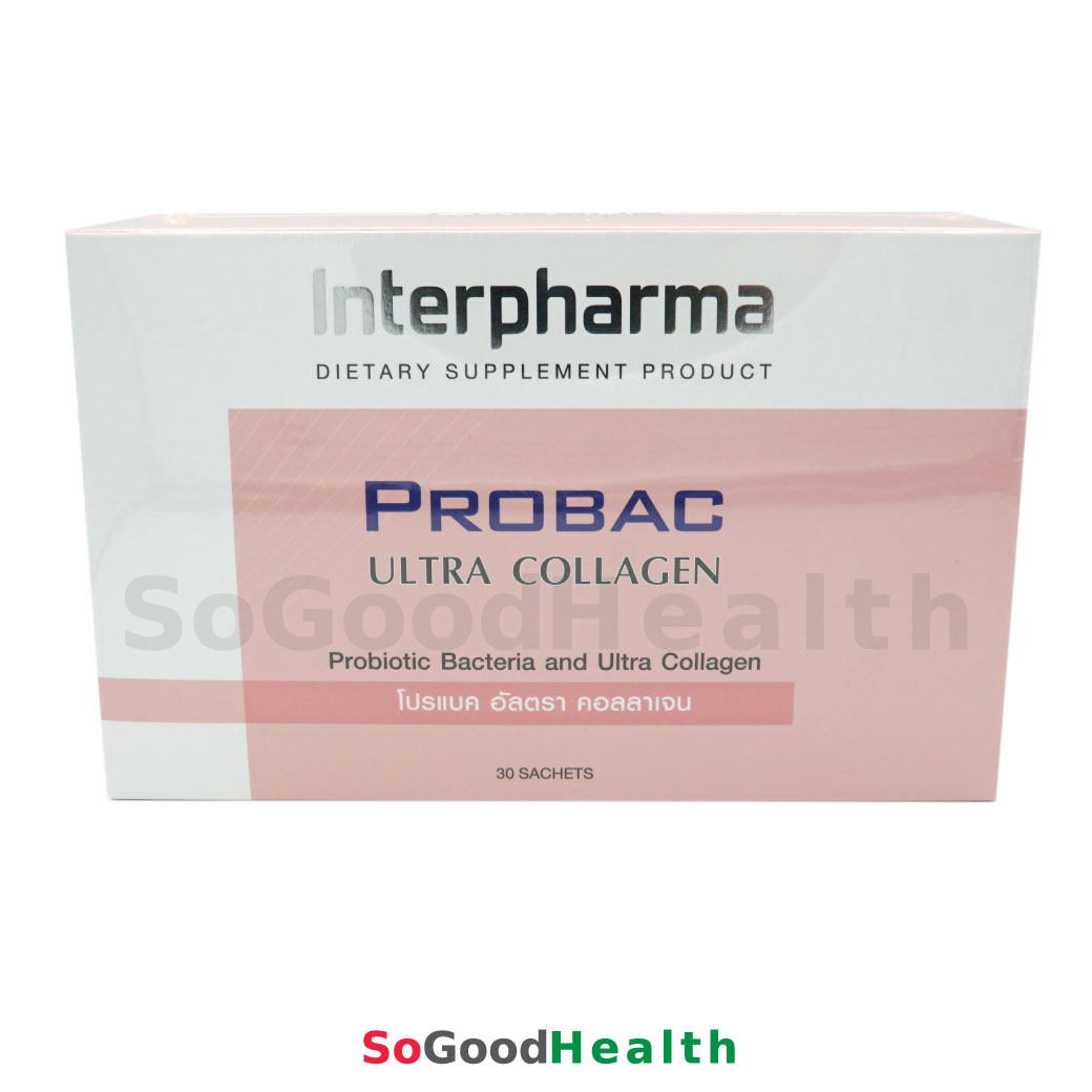 EXP 12/23????PROBAC Ultra Collagen 30 Sachets ผลิตภัณฑ์เสริมอาหารคอลลา ...